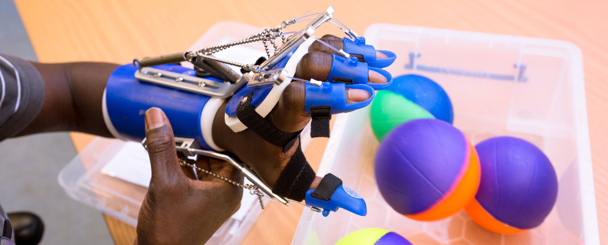 Saebo Flex therapy in Germany, Kliniken Schmieder